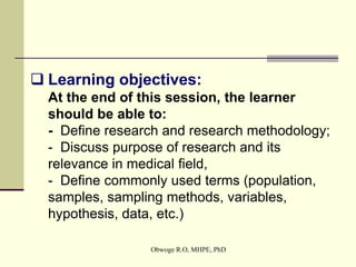 lecture 1, 2,3 research methods KMTC-20200608-133317845.ppt