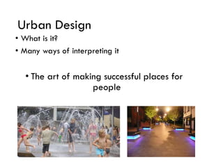 LECTURE 1_Urban Design and its Definitions | PDF