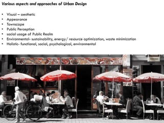 LECTURE 1_Urban Design and its Definitions | PDF
