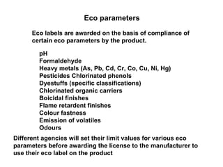 Lecture 12 a eco labels | PPT