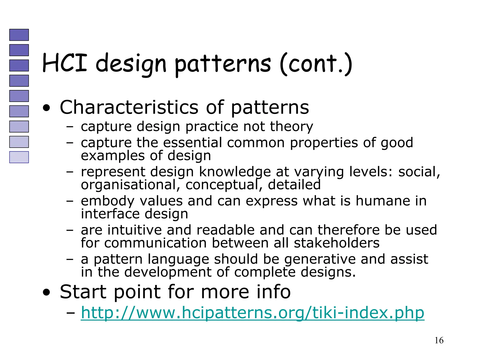 User Interface Design (UID) Rules for development | PPT