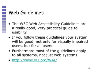 User Interface Design (UID) Rules for development | PPT