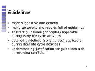 User Interface Design (UID) Rules for development | PPT
