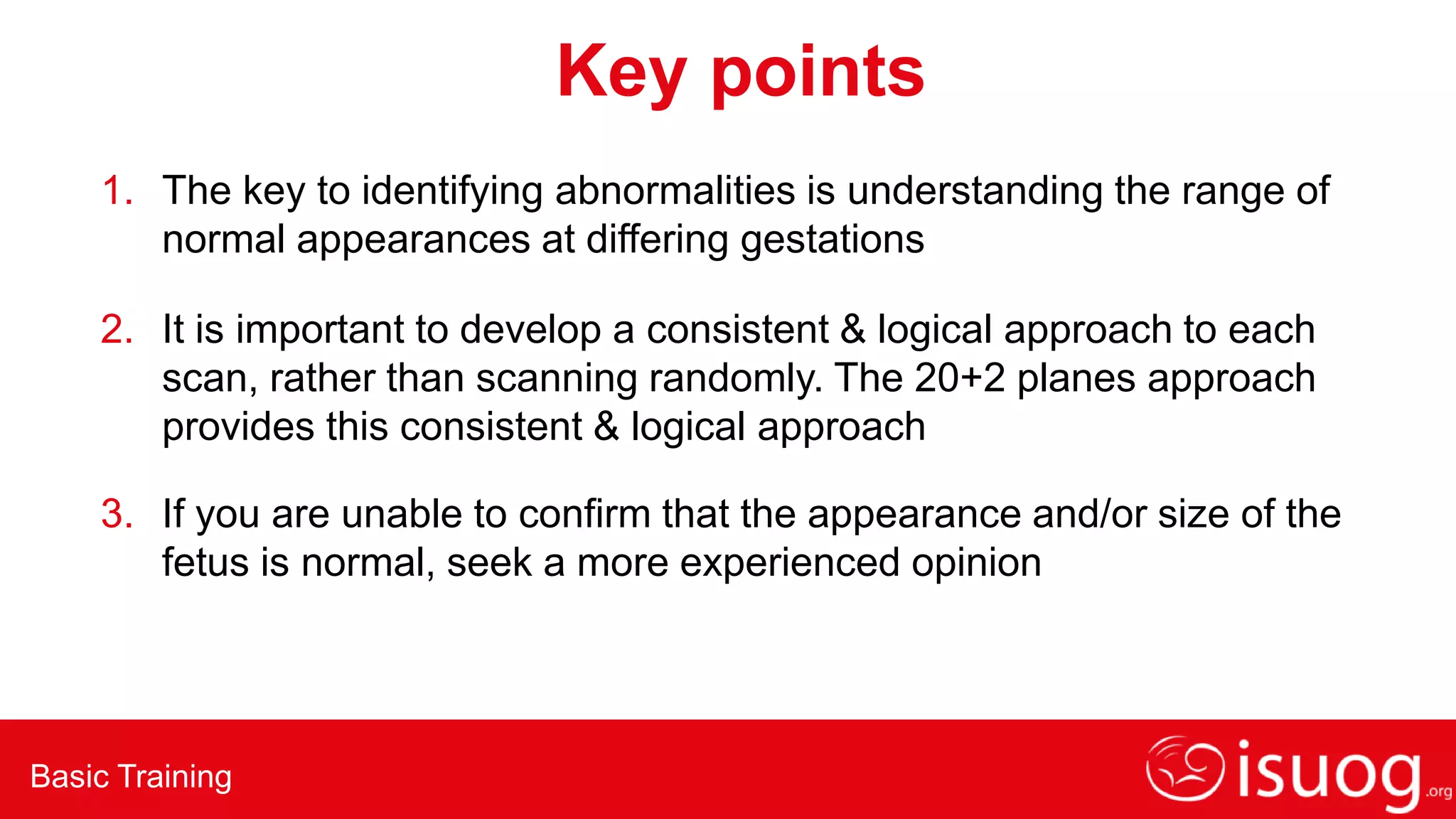 Lecture 12 distinguishing between normal and abnormal appearances of ...