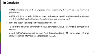 Grace satellite technology | PDF