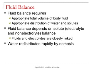 Lecture 12 fluid, electrolyte and acid base balance | PPT