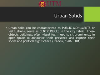 Lecture 12 Theories of Urban Spatial Design | PDF