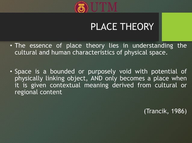 Lecture 12 Theories of Urban Spatial Design | PDF