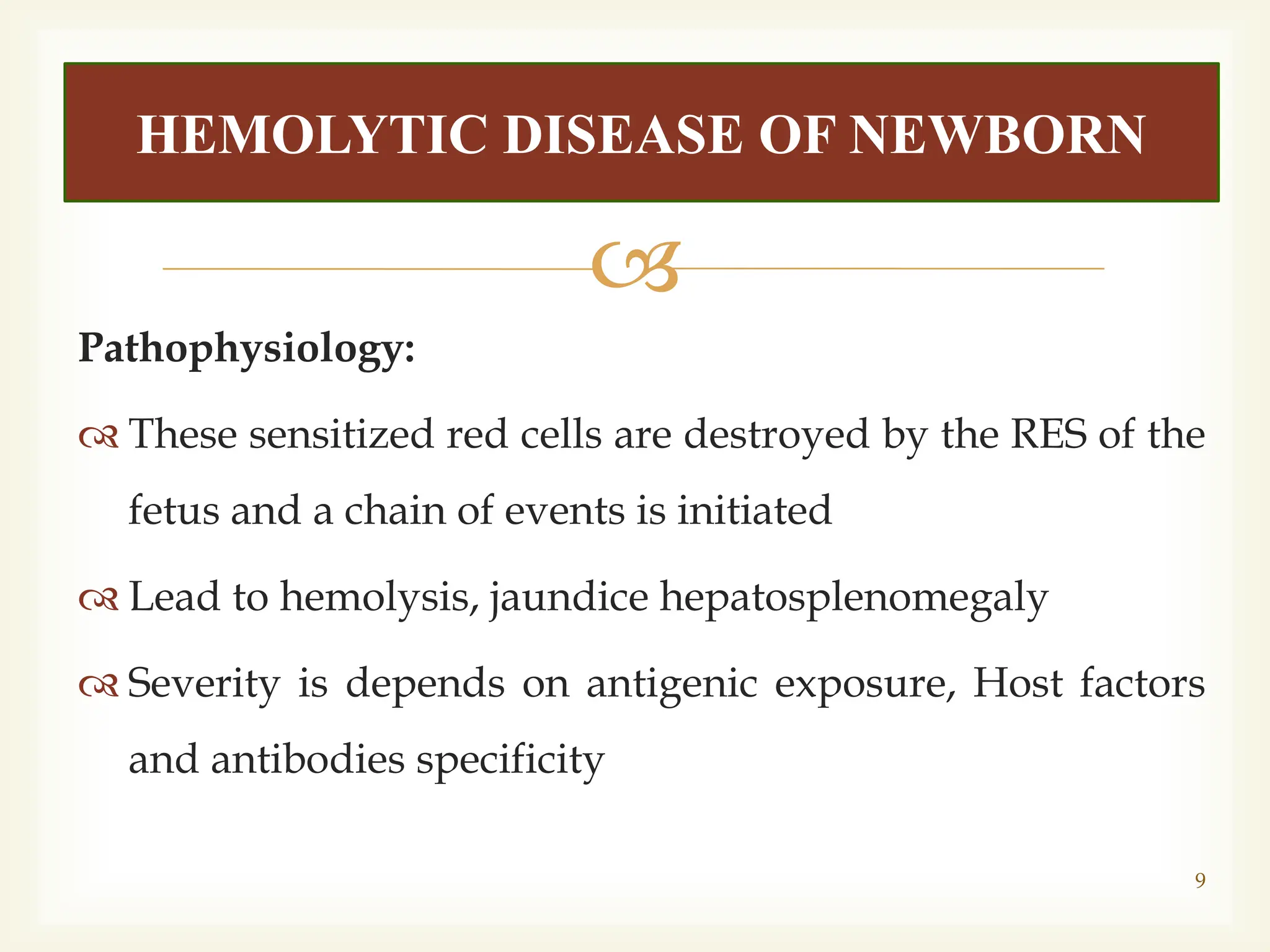 Hemolytic Disease of newborn .. In which Hemolysis if RBC Occurs | PPTX
