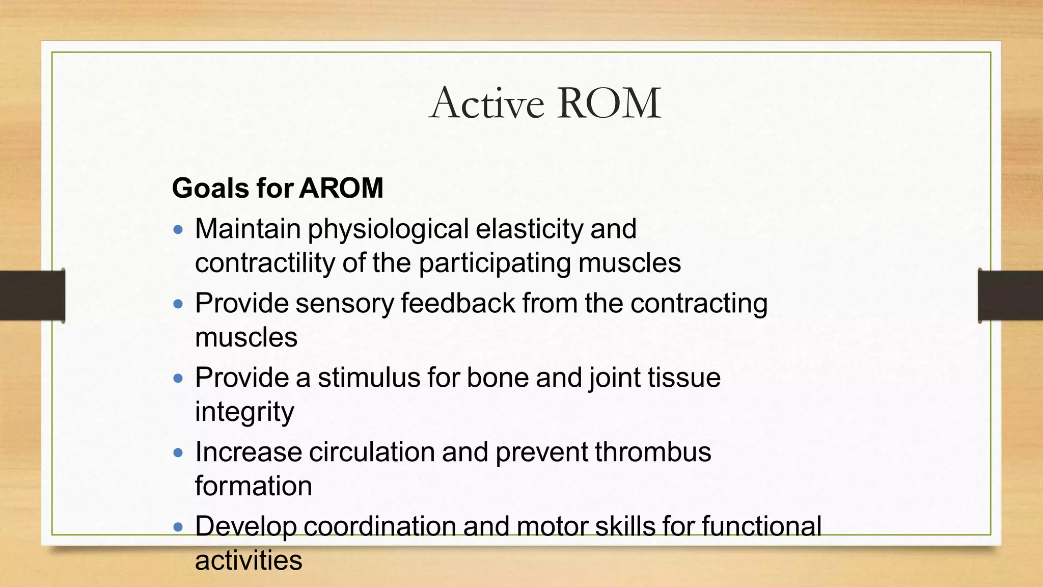 Introduction to exercise | PPTX