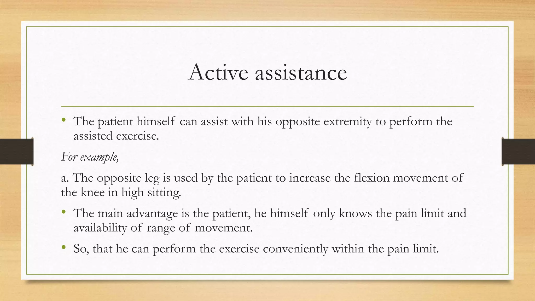 Introduction to exercise | PPTX