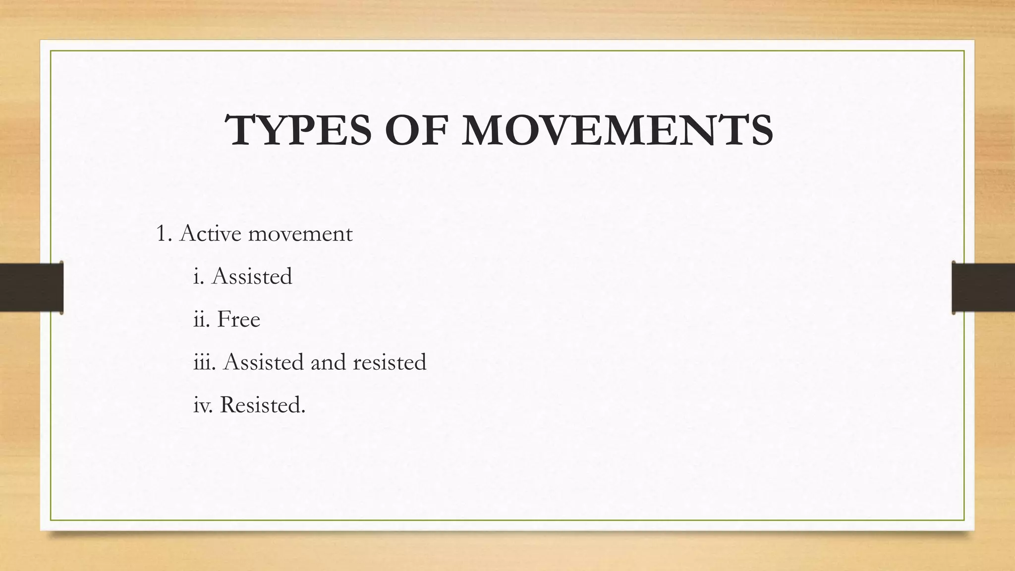 Introduction to exercise | PPTX