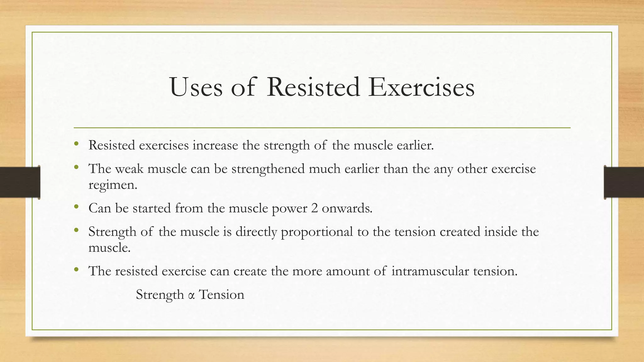 Introduction to exercise | PPTX
