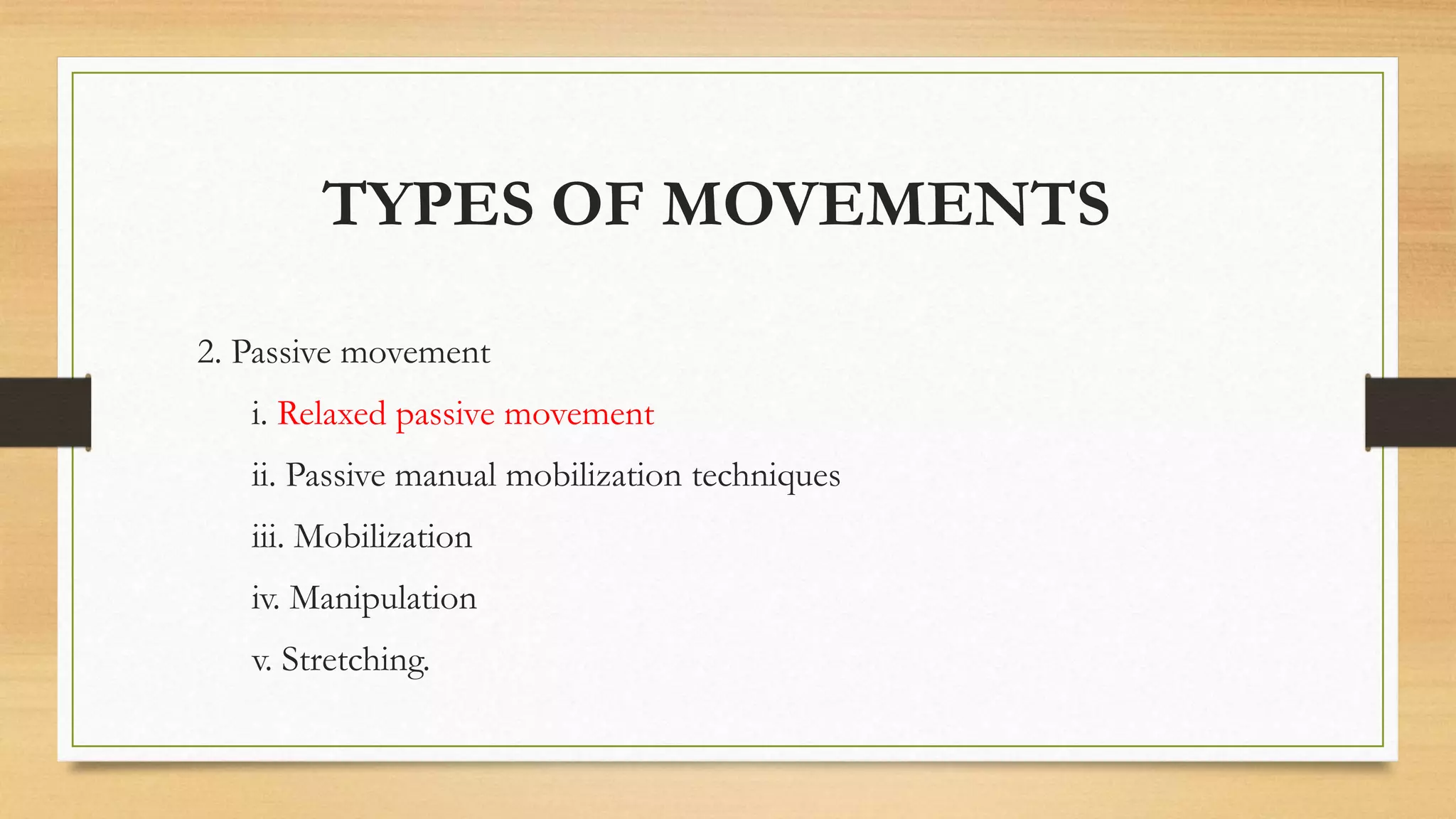 Introduction to exercise | PPTX
