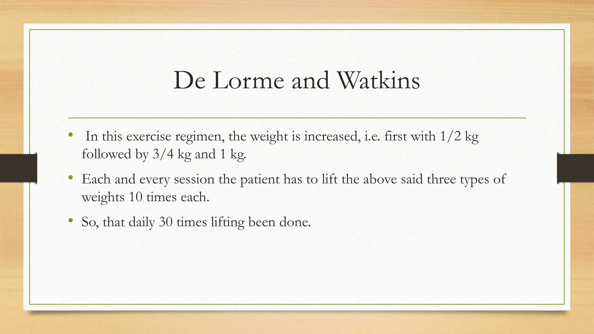 Introduction to exercise | PPTX