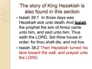 Lecture 12; Isaiah 24 -66 | PPT