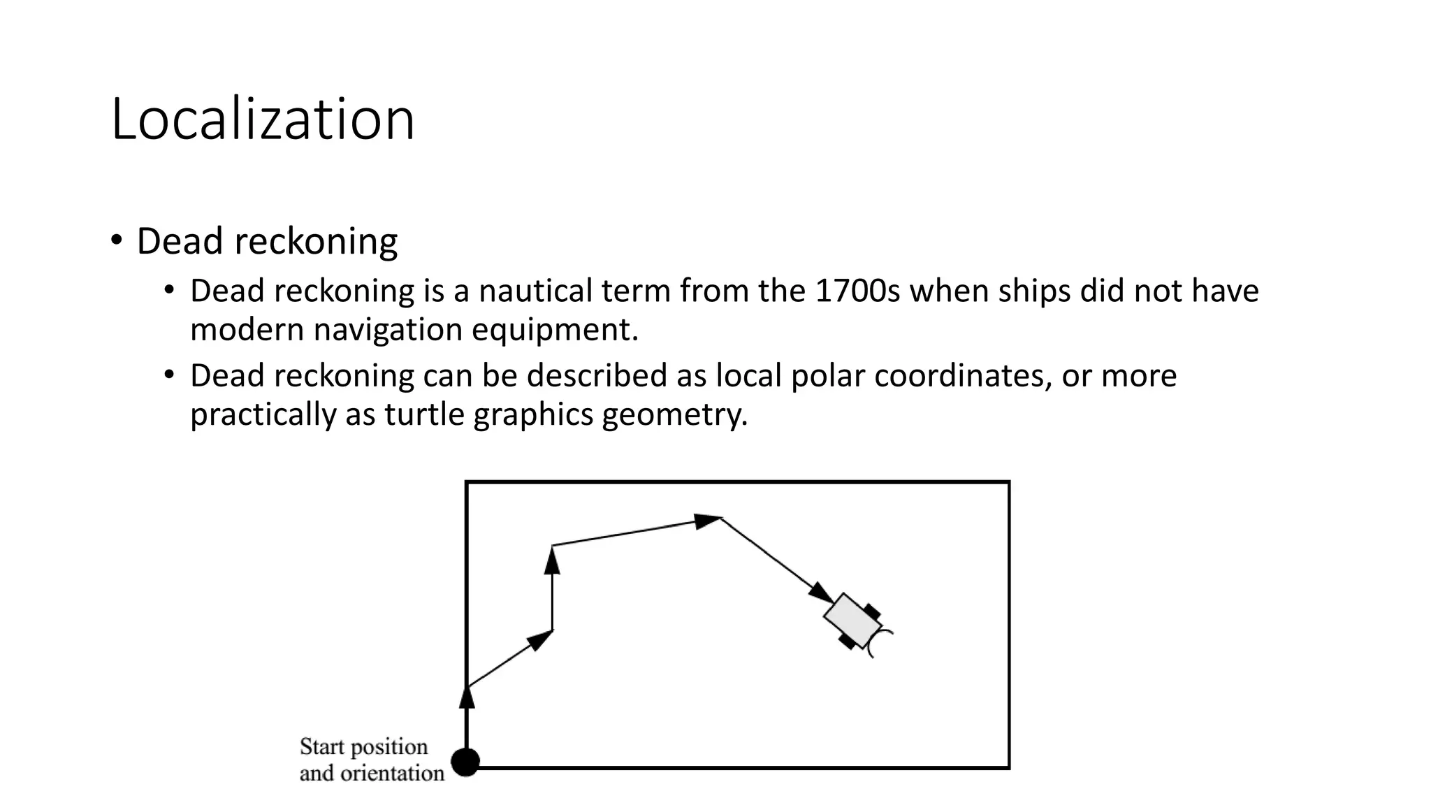 Lecture 12 localization and navigation | PDF