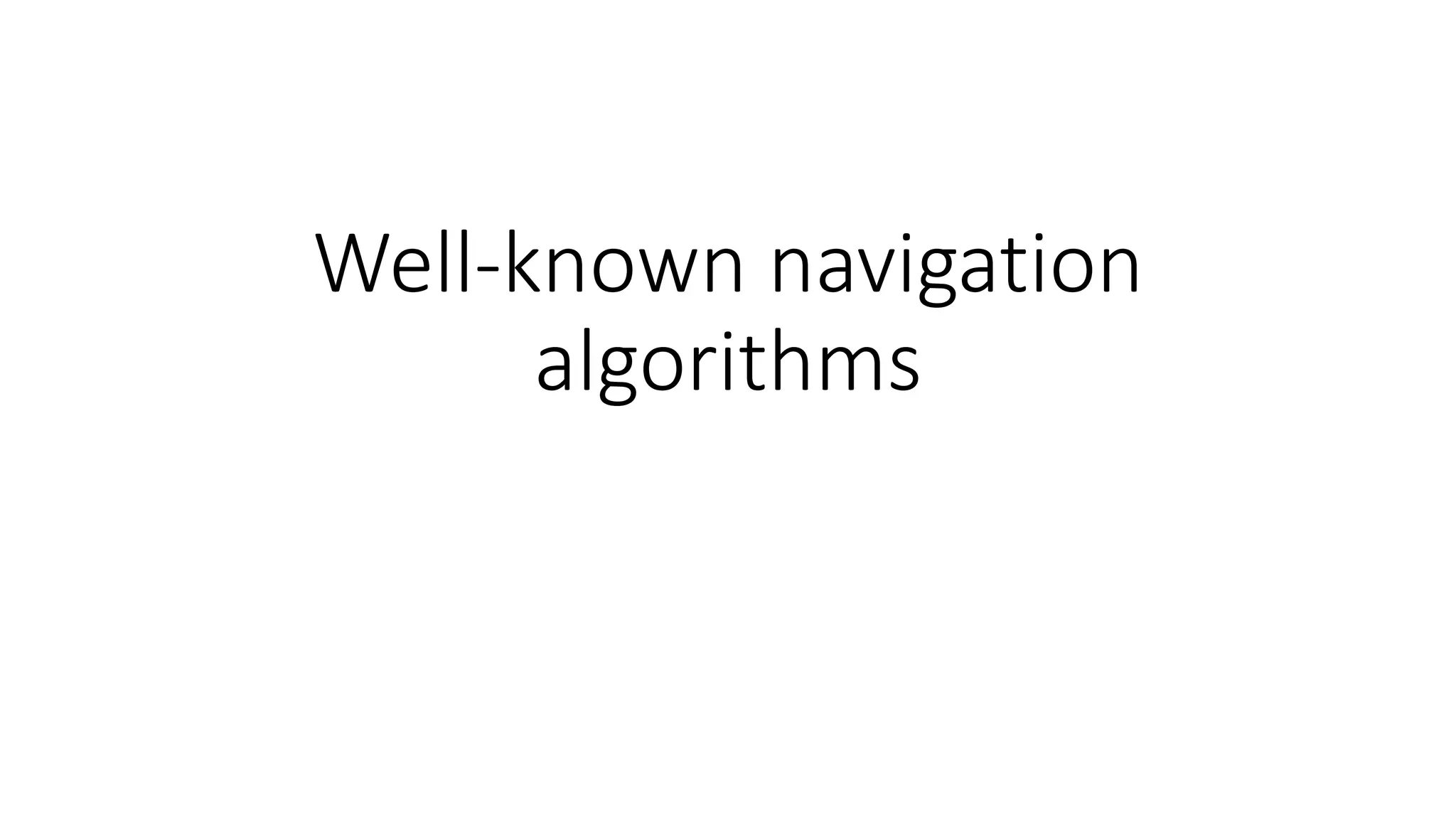 Lecture 12 localization and navigation | PDF