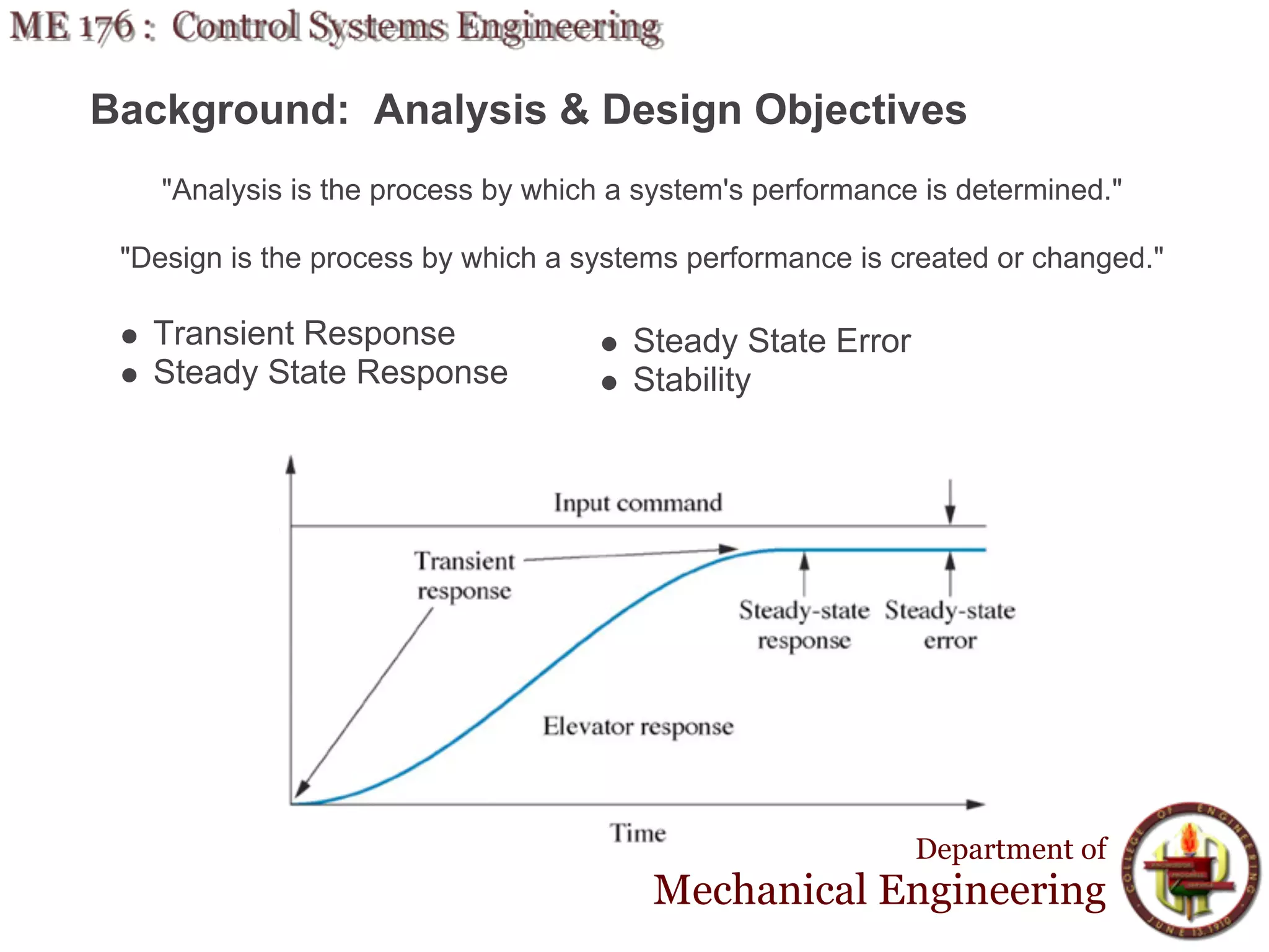 Lecture12me1766steadystateerror 12555290178452-phpapp03 | PDF