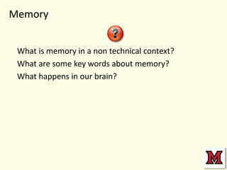 Lecture12 memory | PPT