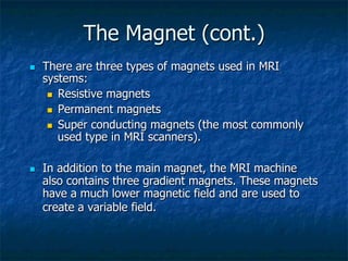 Lecture12 mri | PDF