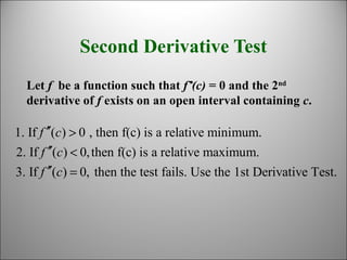 Lecture 12(point of inflection and concavity) | PDF