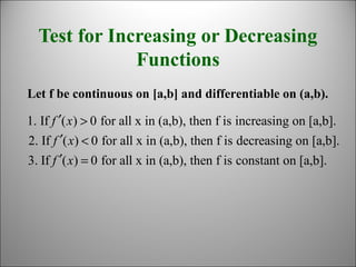 Lecture 12(point of inflection and concavity) | PDF