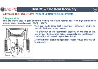 Lecture 12_PPE_Unit 4: Waste Heat Recovery, Cogeneration ...