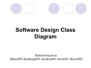 Lecture12 software design class diagram | PPT