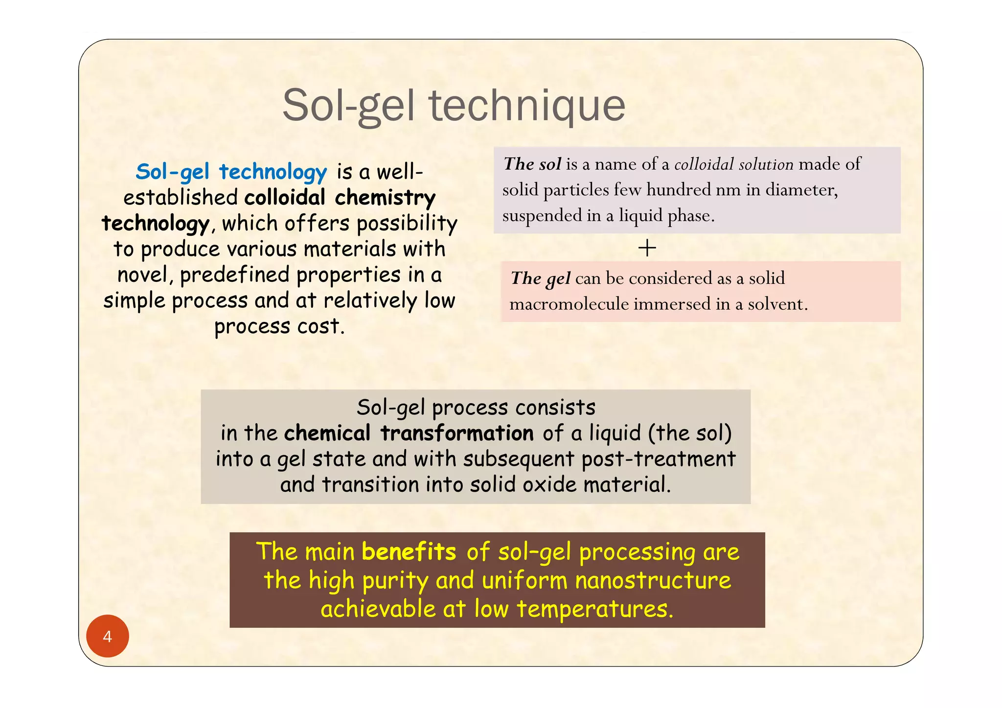 Techniques for synthesis of nanomaterials (II) | PDF