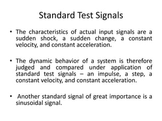 Lecture 12 time_domain_analysis_of_control_systems | PPTX