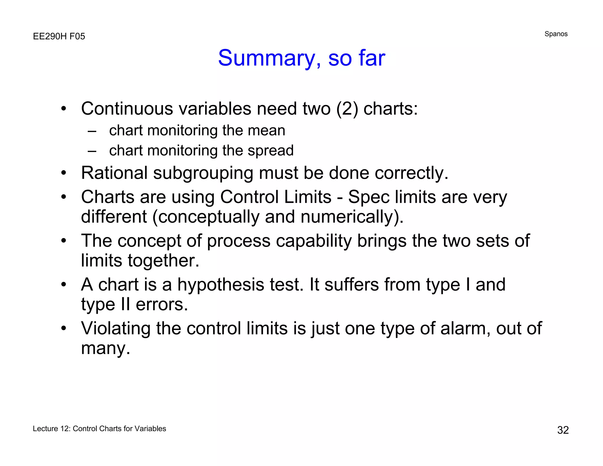 Variable charts | PDF