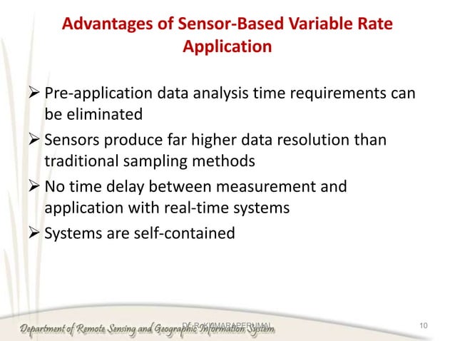 Lecture 12 Variable Rate Technology.ppttt | PPT | Computer Software and Applications | Computing