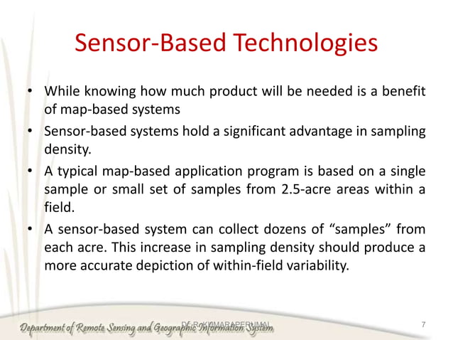Lecture 12 Variable Rate Technology.ppttt | PPT | Computer Software and Applications | Computing