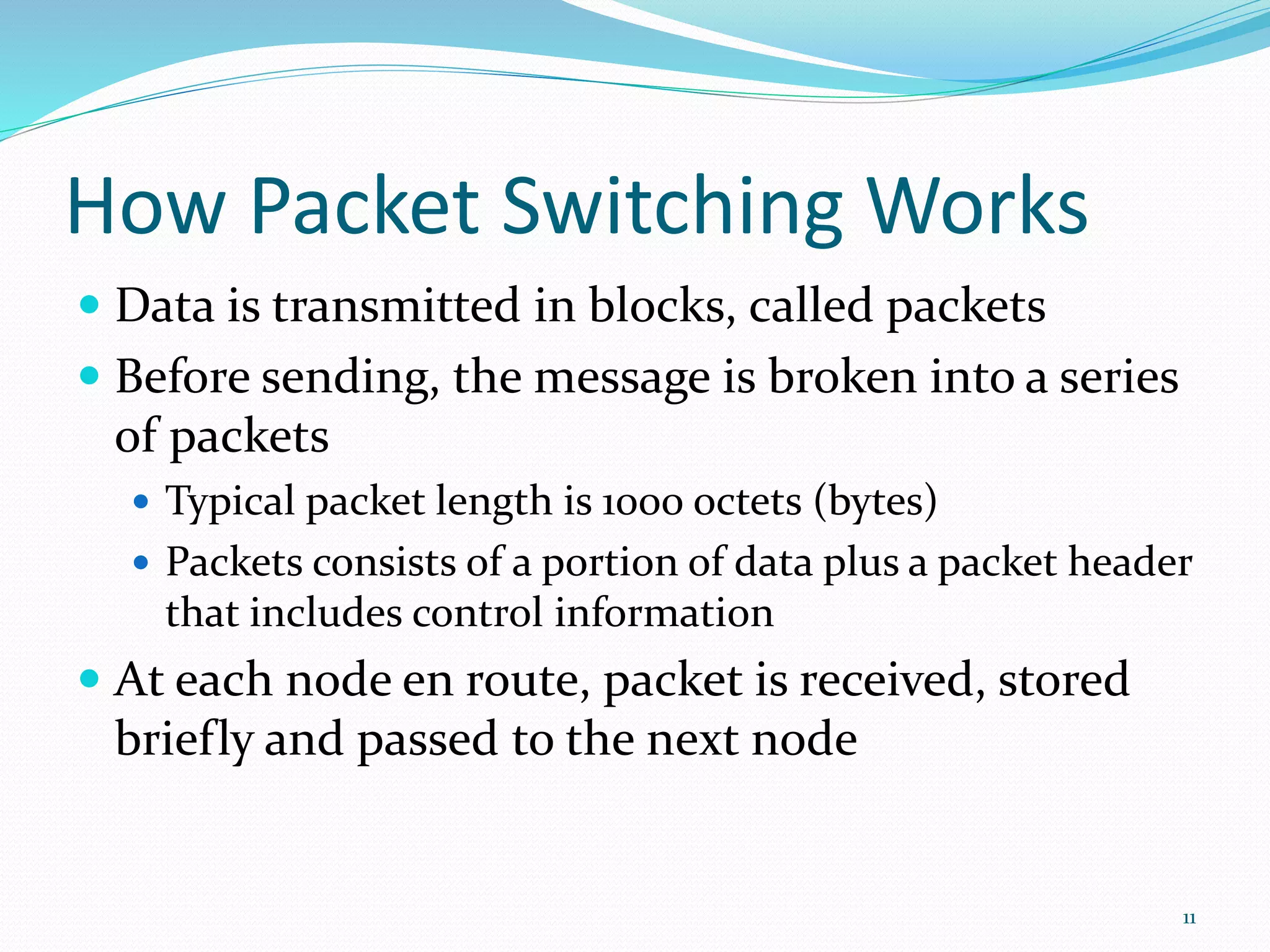 Switching Techniques Lecture12,wireless | PPTX | Computer Networking | Computing