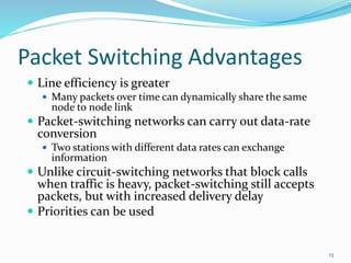 Switching Techniques Lecture12,wireless | PPTX | Computer Networking | Computing