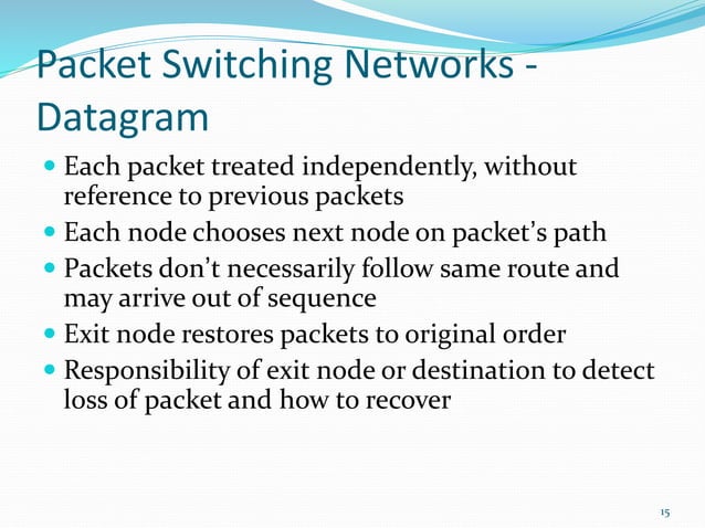 Switching Techniques Lecture12,wireless | PPTX | Computer Networking | Computing
