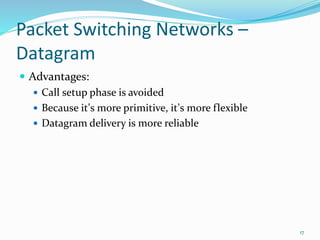 Switching Techniques Lecture12,wireless | PPTX | Computer Networking | Computing
