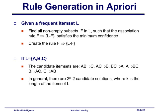 Lecture13 - Association Rules | PDF | Databases | Computer Software and Applications