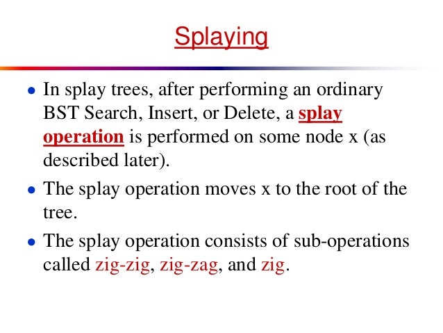 Splay Tree