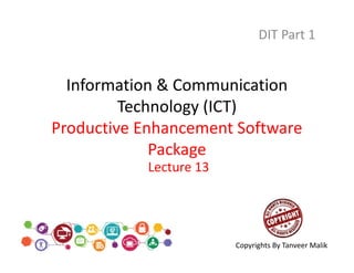 Lecture 13 | PPT