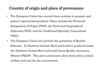 Lecture 13 food labeling | PPTX