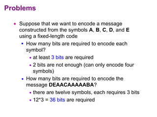 Huffmans code | PPT