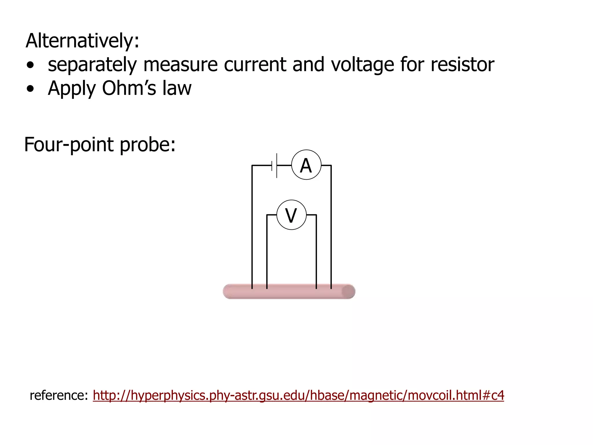 electrical measurements | PPT | Physics | Science
