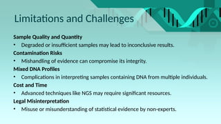 An Importance of DNA in forensics Sciences | PPTX