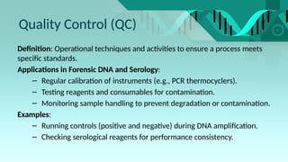 An Importance of DNA in forensics Sciences | PPTX