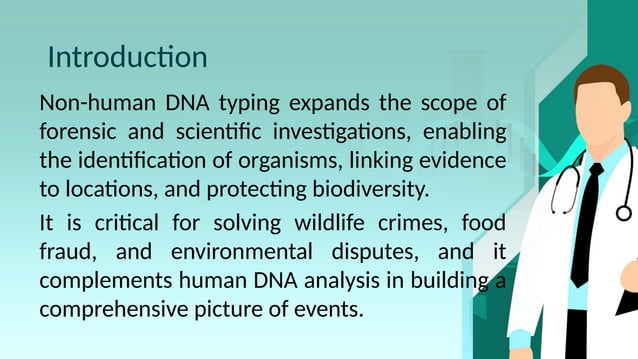 An Importance of DNA in forensics Sciences | PPTX