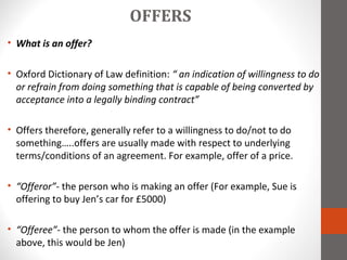 Lecture 13 contract law | PPT