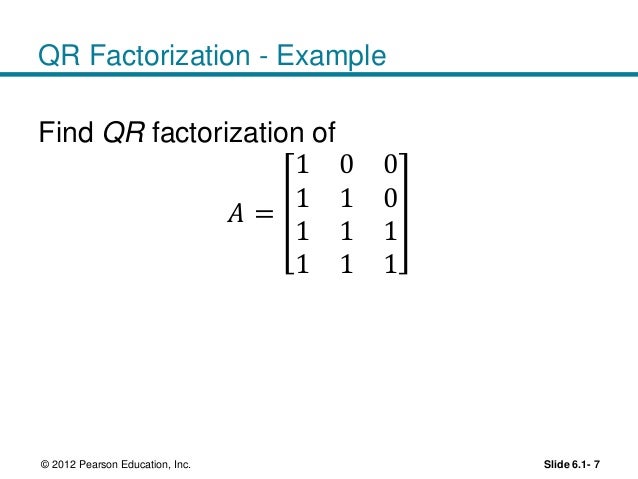 Lecture 13 gram-schmidt inner product spaces - 6.4 6.7