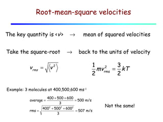 Lecture 13 ideal gas. kinetic model of a gas. | PPT